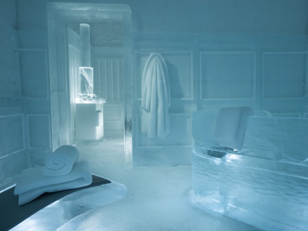 Chilly Getaways in Ice Hotels For A Frosty Christmas Retreat